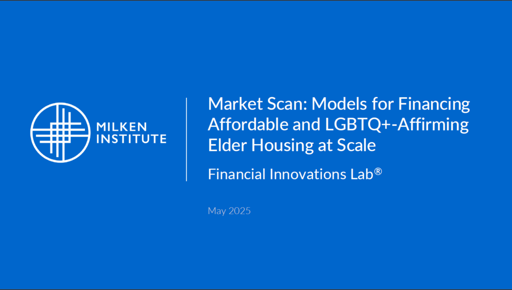 Market Scan: Models for Financing Affordable and LGBTQ+-Affirming Elder ...